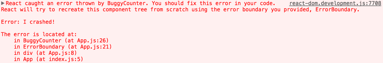 Error Handling In React 16 React Blog